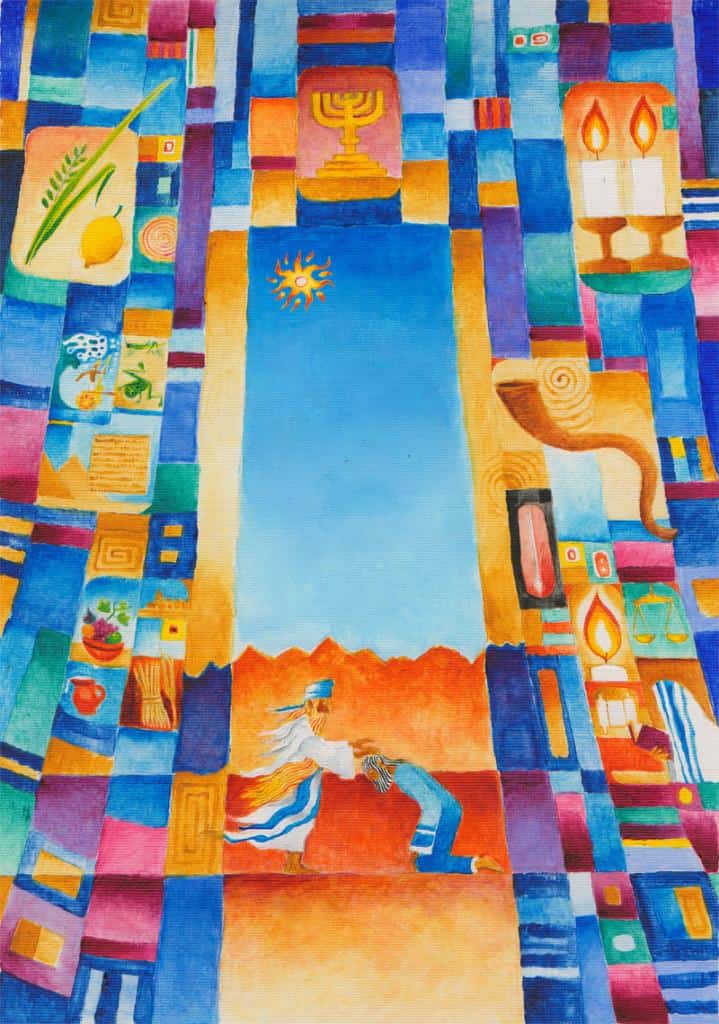 Parshat Pinchas (Torah portion): Artwork print by Darius Gilmont