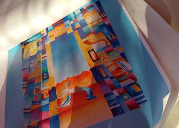 Parshat Pinchas (Torah portion): Artwork print by Darius Gilmont