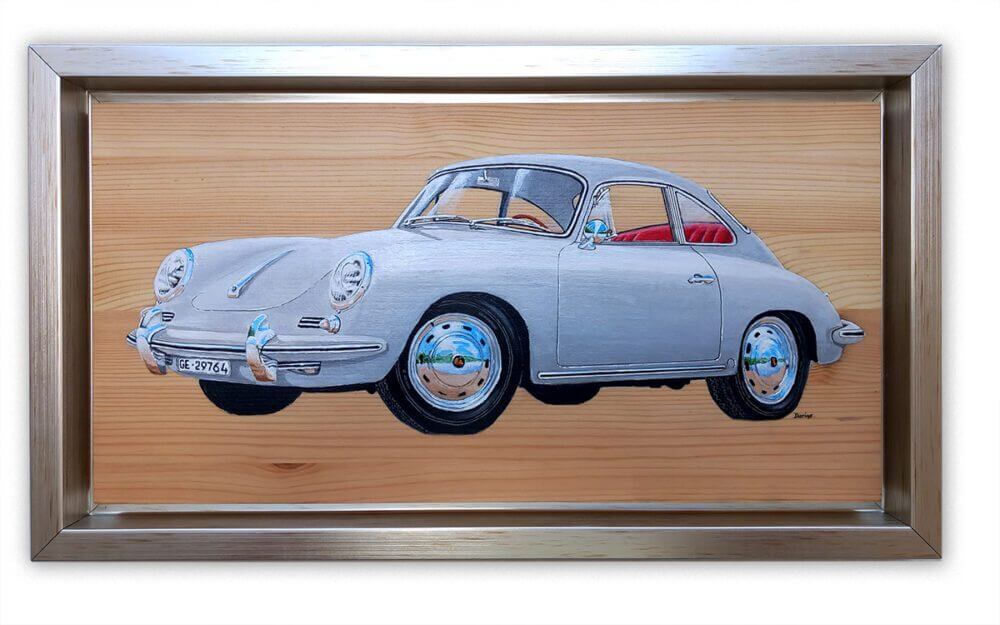 Classic car portraits by Darius Gilmont
